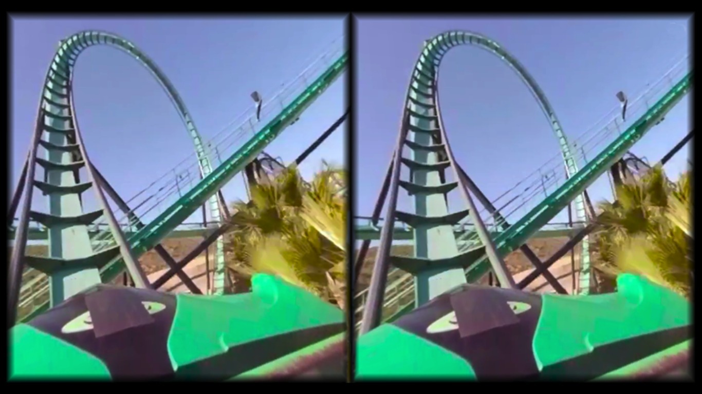 VR Thrills Roller Coaster 360
