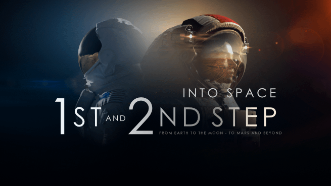 Into Space - 1st & 2nd Step
